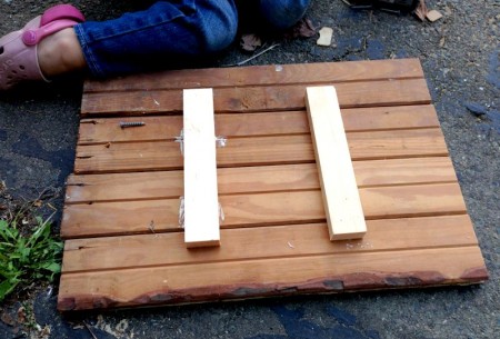 Build a rustic DIY end table from reclaimed wood | House & Hammer